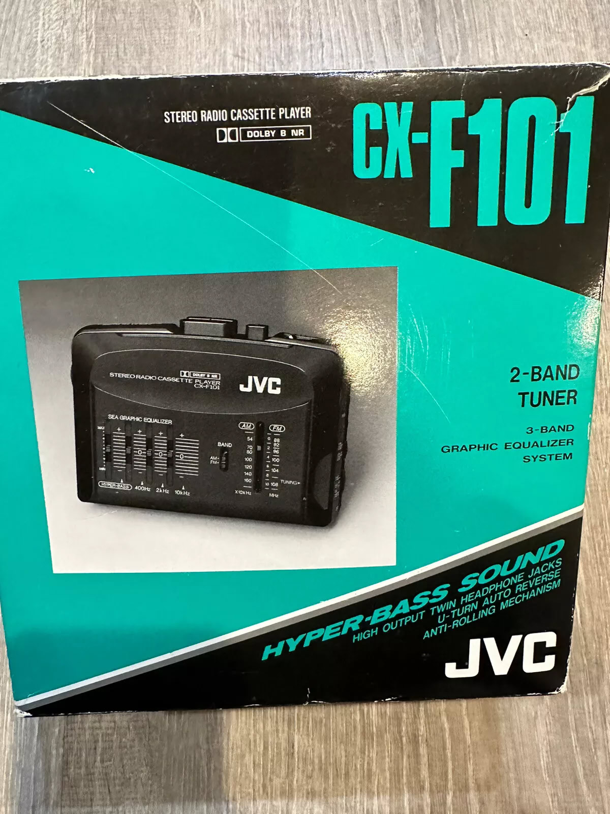 JVC CX-F101 Walkman.land