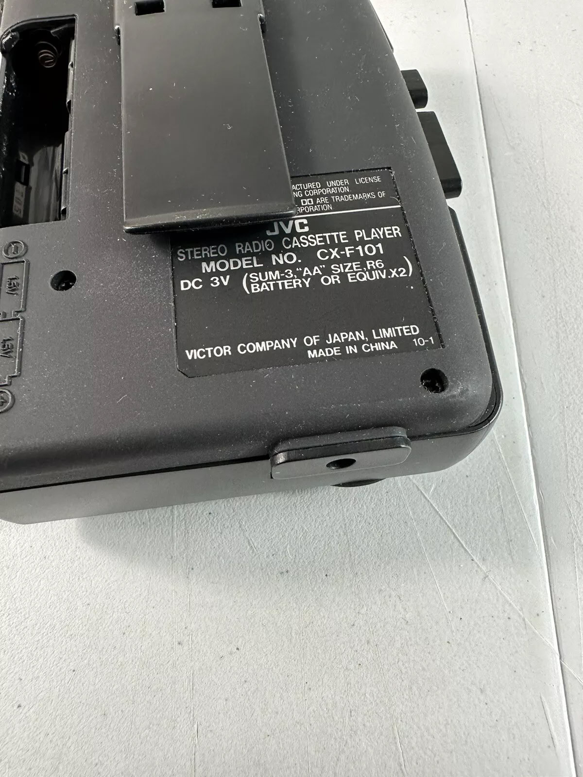 JVC CX-F101 Walkman.land