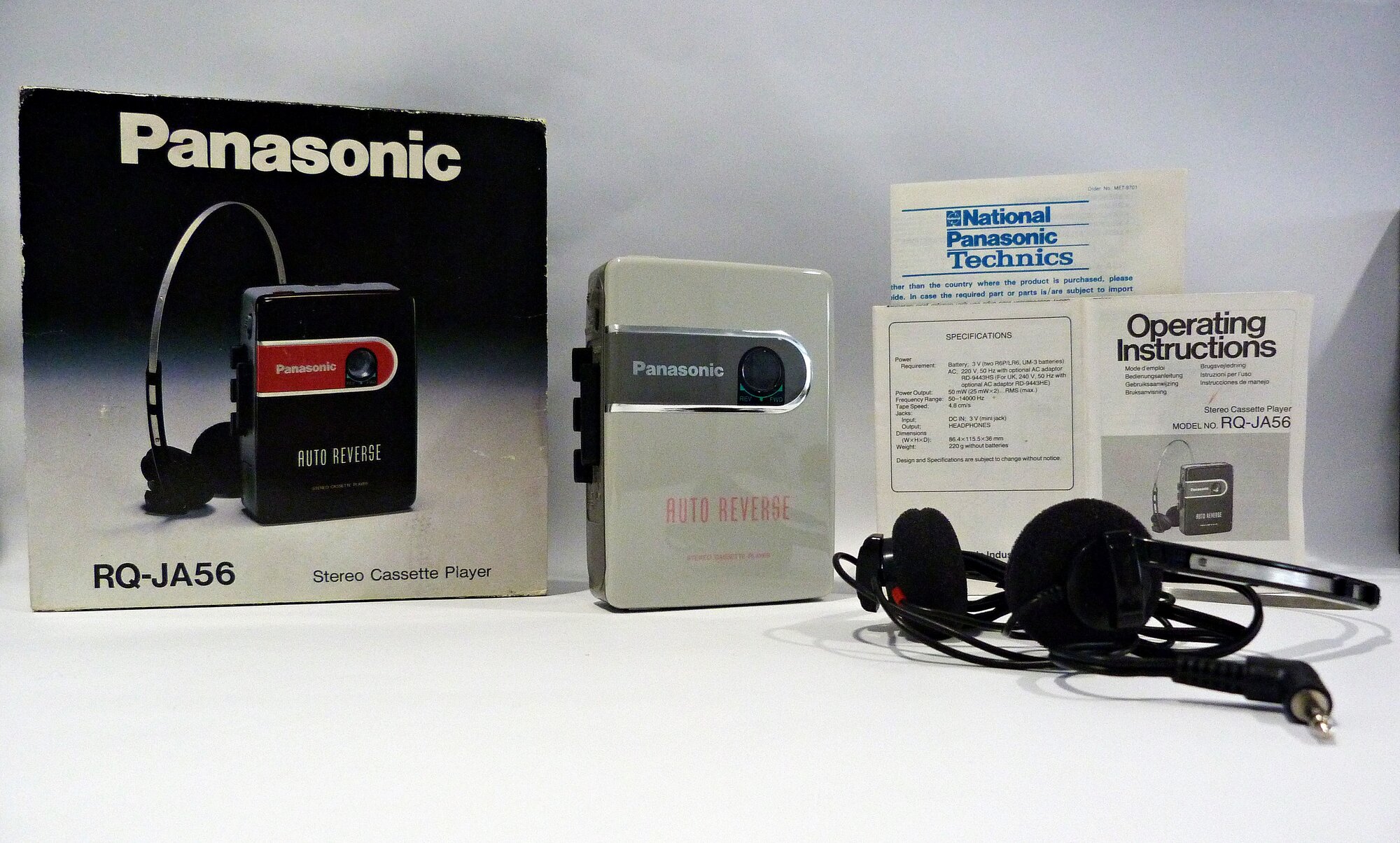 Panasonic RQ-JA56 Walkman.land