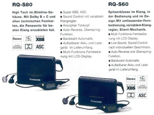 Panasonic RQ-S60 Walkman.land