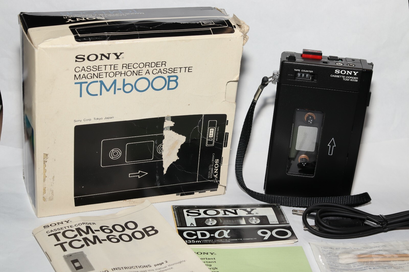 Sony TCM-600 Walkman.land