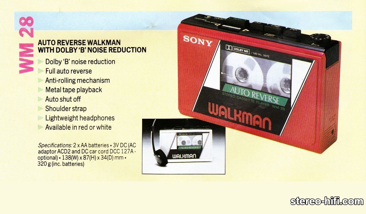 Sony WM-28 Walkman.land