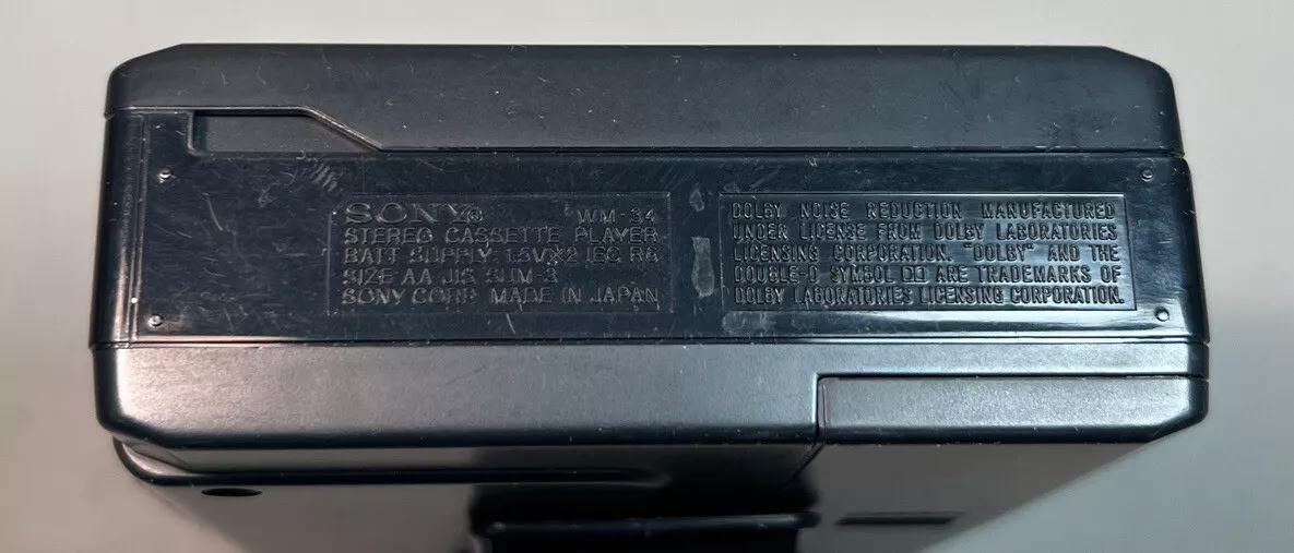Sony WM-34 Walkman.land