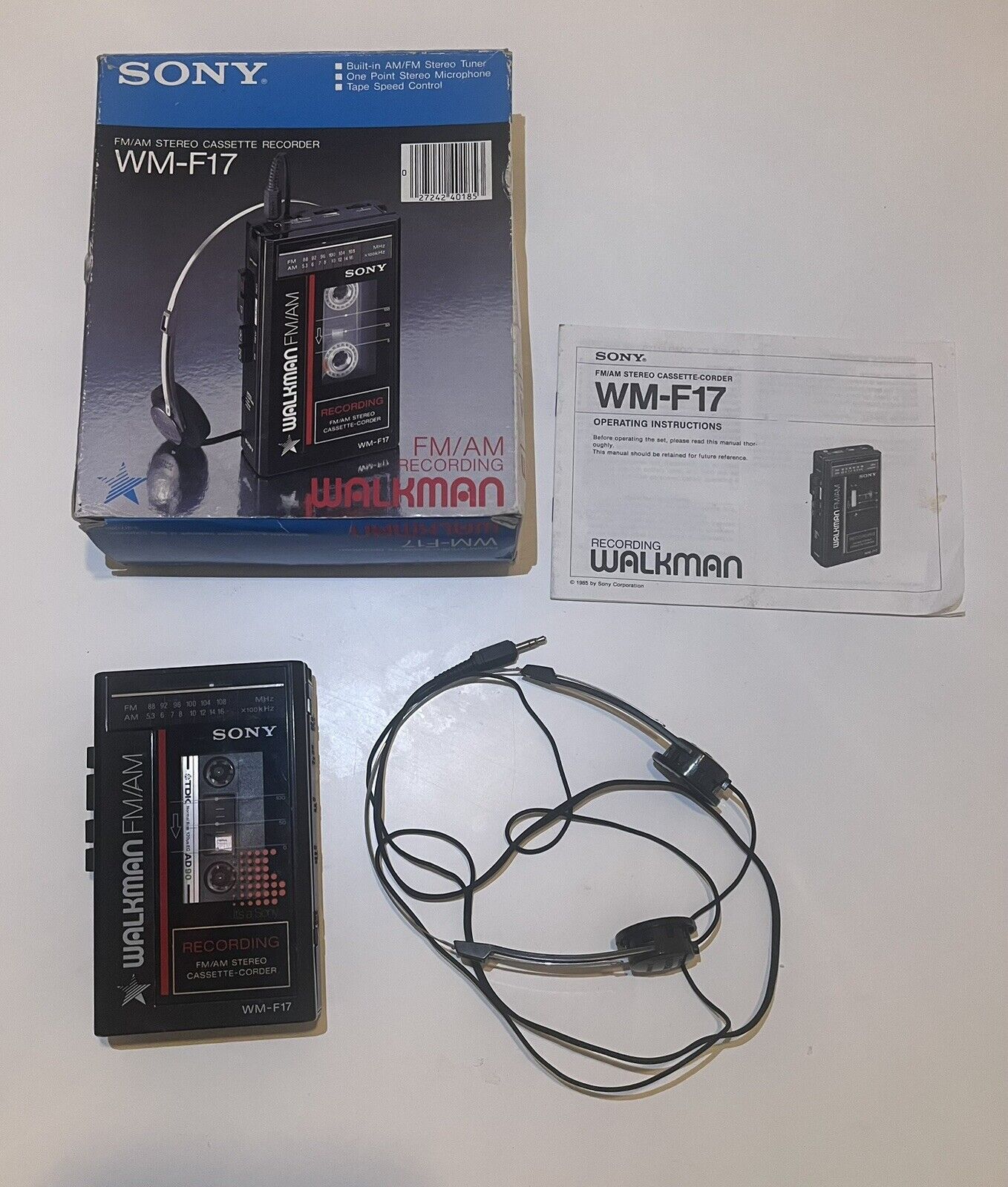 Sony WM-F17 Walkman.land