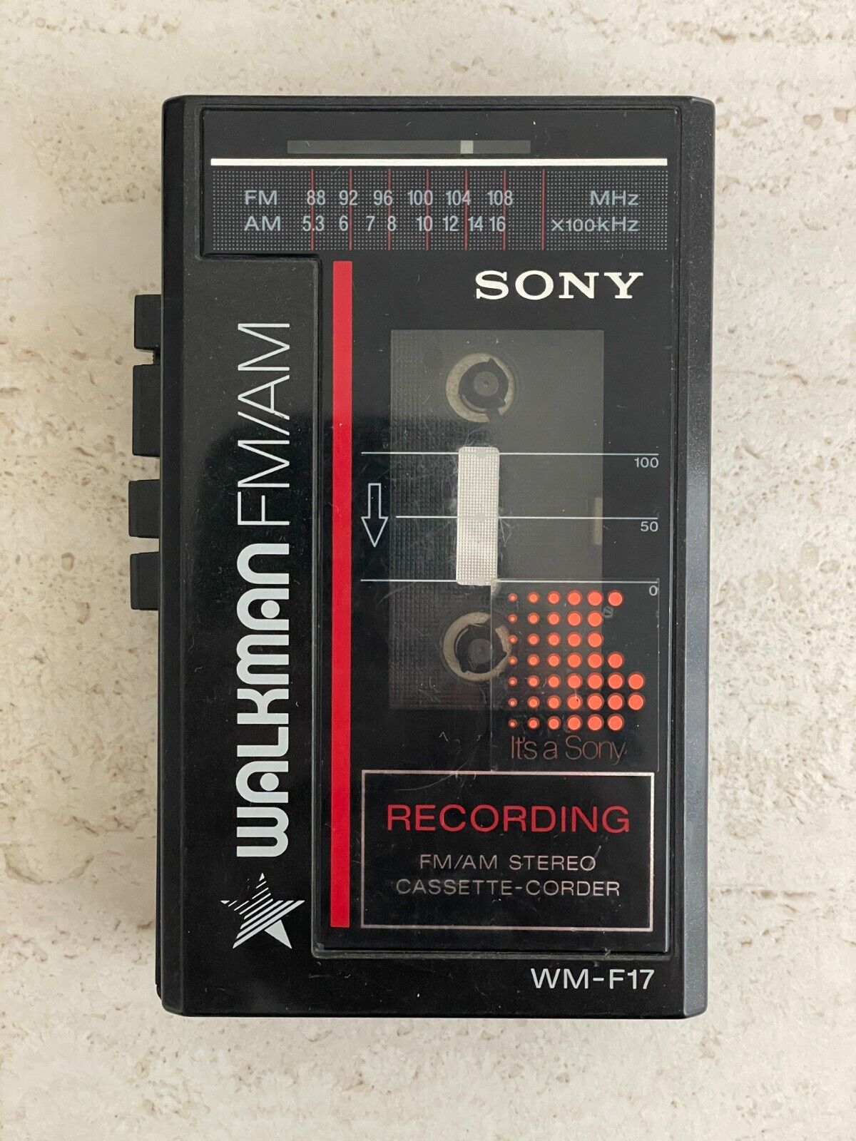 Sony WM-F17 Walkman.land