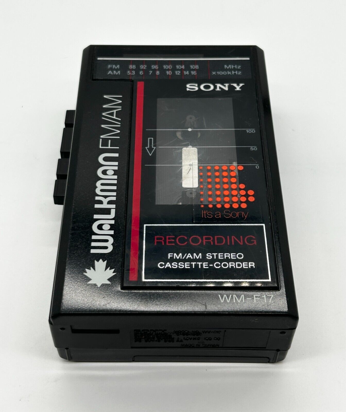 Sony WM-F17 Walkman.land