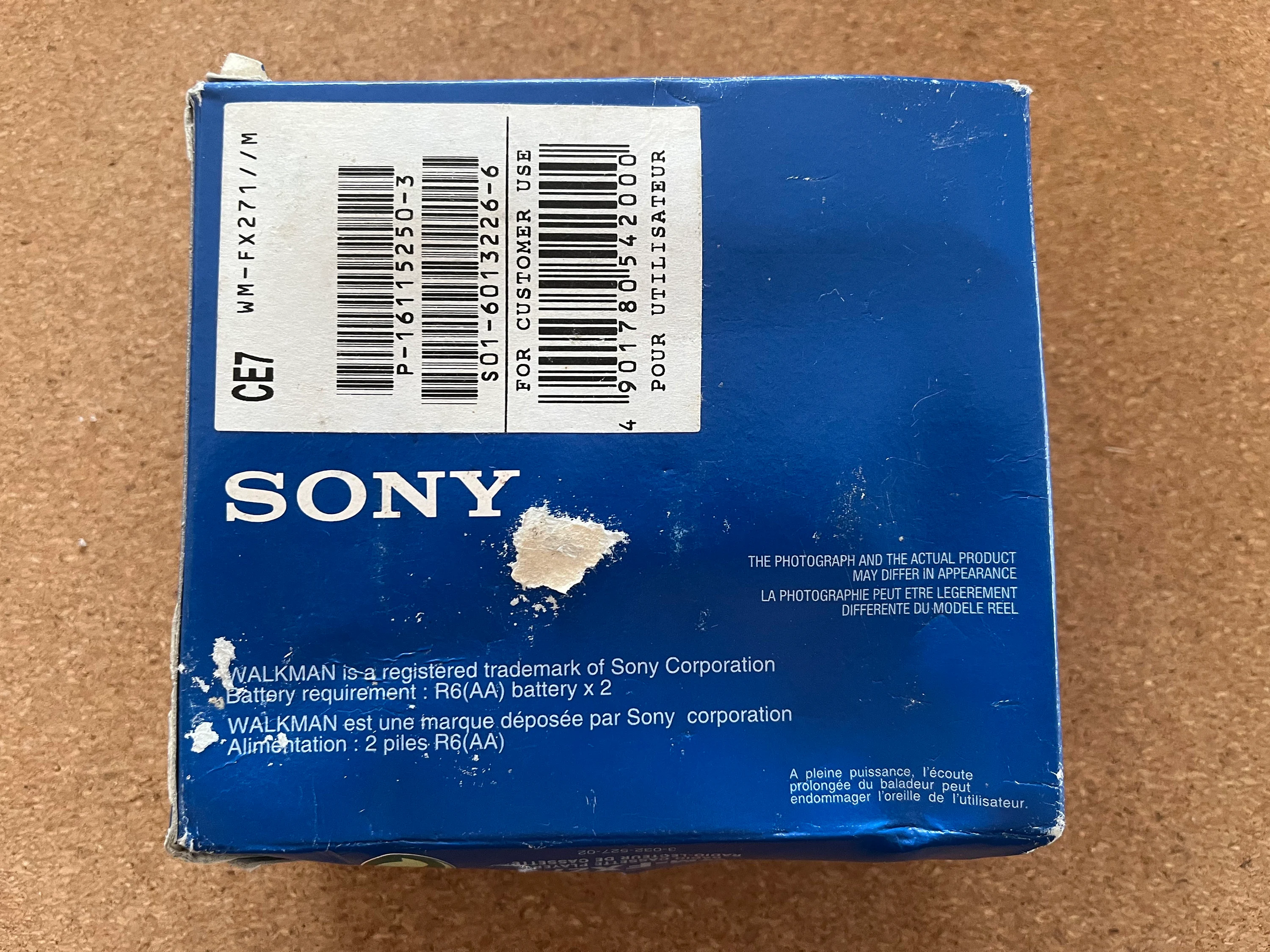 Sony WM-FX271 Walkman.land
