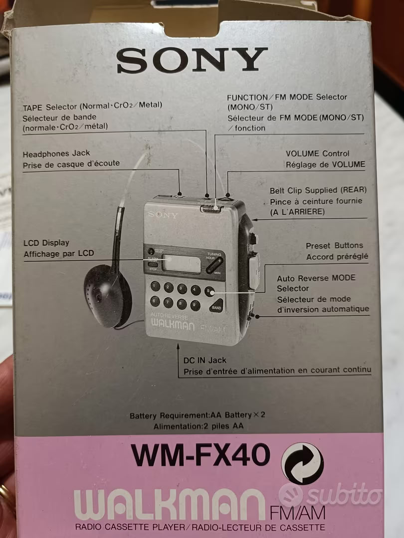 Sony WM-FX40 Walkman.land