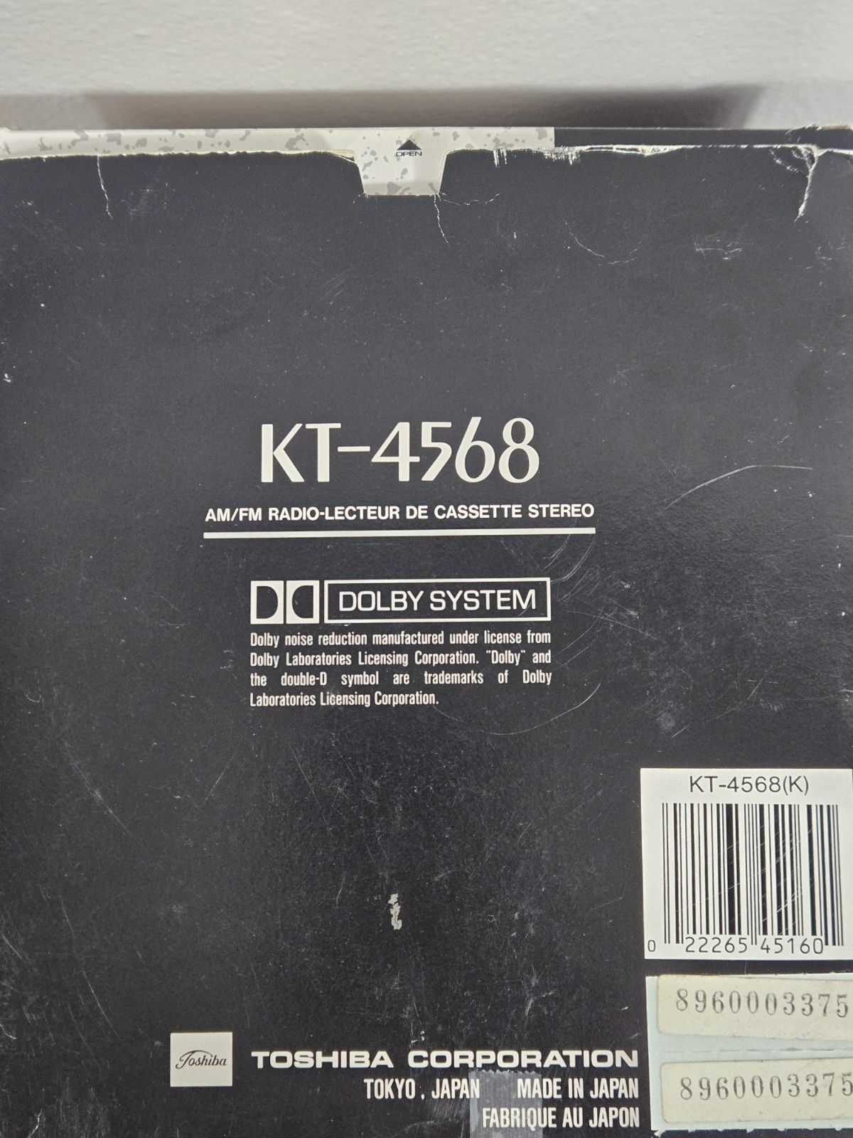 Toshiba KT-4568 Walkman.land